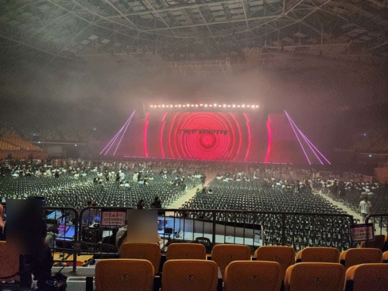 올림픽공원 체조경기장 KSPO DOME (KSPO돔) 좌석별 시야 모음, 단차 비교 및 주차 (w/롯데패밀리 콘서트) : 네이버 블로그