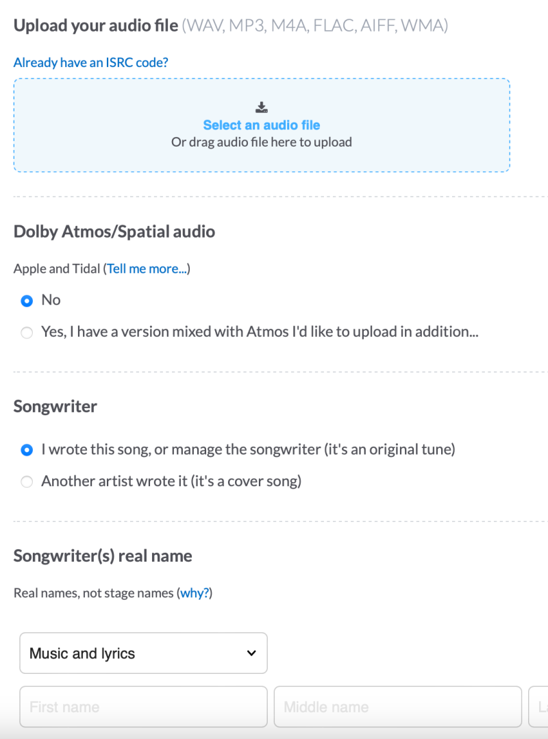 [A&R] DistroKid 디스트로키드 곡 등록 방법 / 에이엔알 가이드 : 네이버 블로그