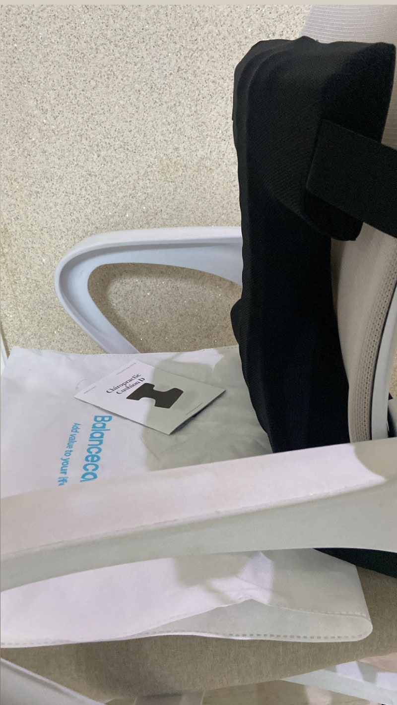 아빠차에 설치할 자동차 등받이 쿠션 후깅 (f.발란스코드 제품) : 네이버 블로그