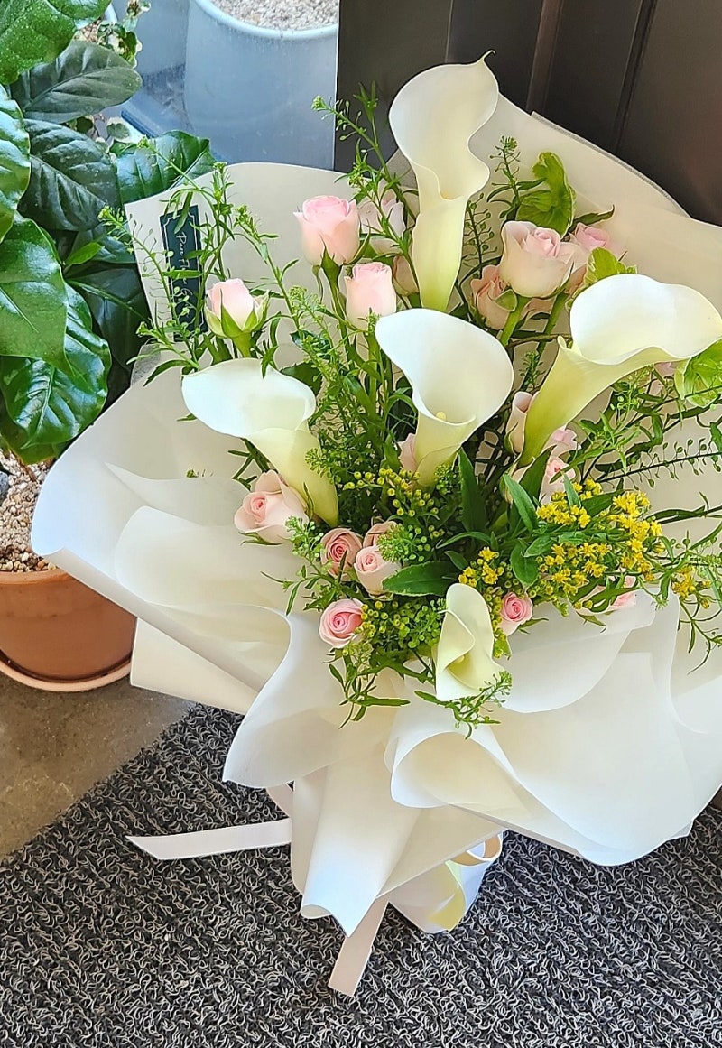 꽃말 예쁜 꽃 카라 꽃다발 생일 결혼기념일 프러포즈 선물 울산 동구 꽃집 전하동 서부동 꽃배달 퓨어 플라워 가든 네이버 블로그
