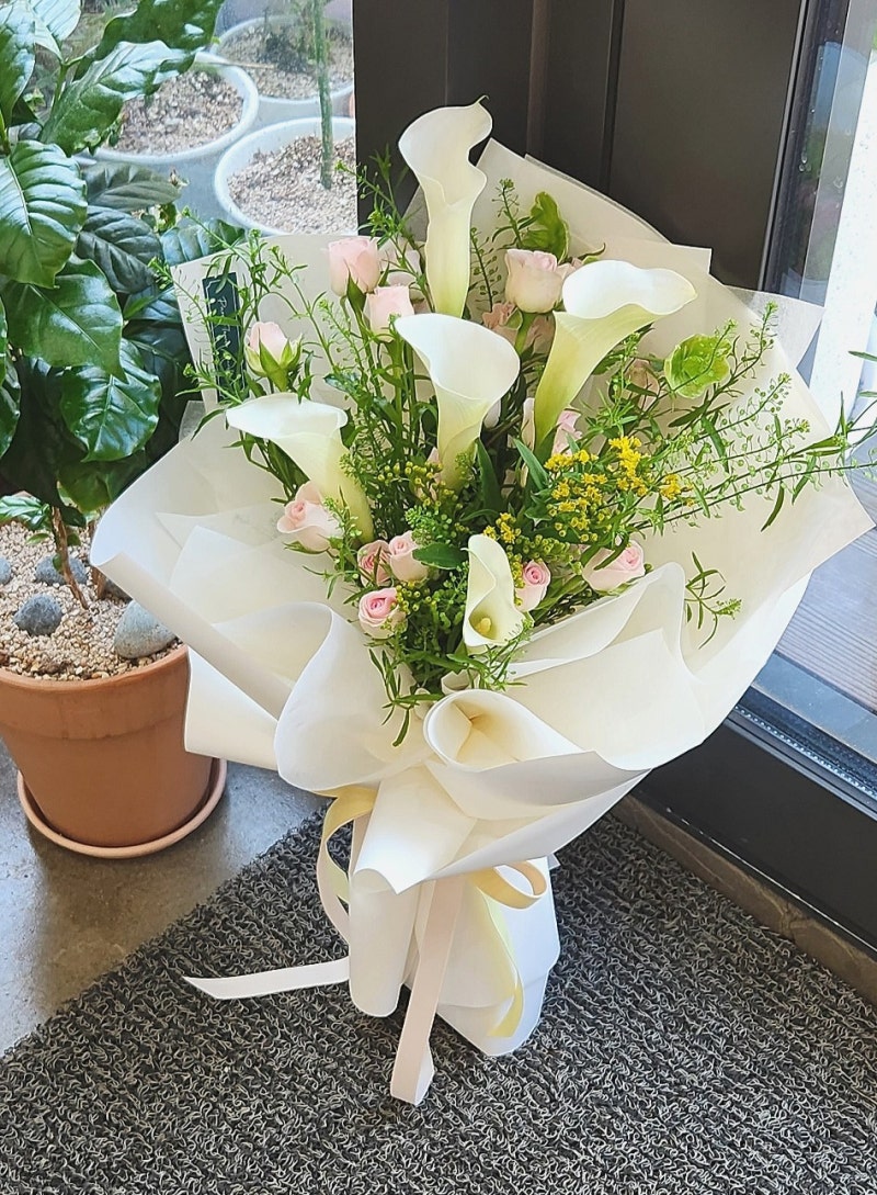 울산 동구 꽃집 꽃말 예쁜 꽃 카라 꽃다발 생일 결혼기념일 프러포즈 선물 전하동 서부동 꽃배달 퓨어 플라워 가든 네이버 블로그
