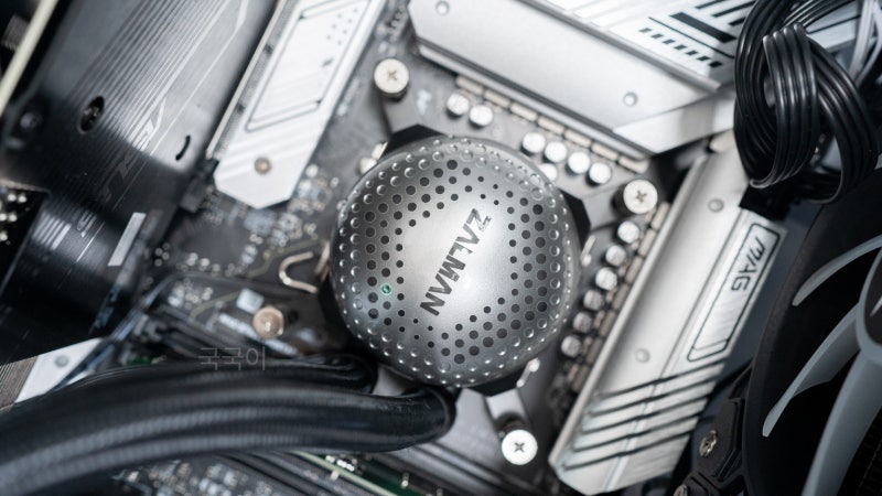 CPU쿨러 추천, 잘만 Alpha24 블랙 수랭쿨러 리뷰 (ft. 온도 측정 확인) : 네이버 블로그