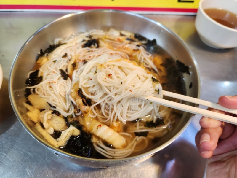 의정부 제일시장 맛집 영선네 잔치국수 방문 후기 네이버 블로그