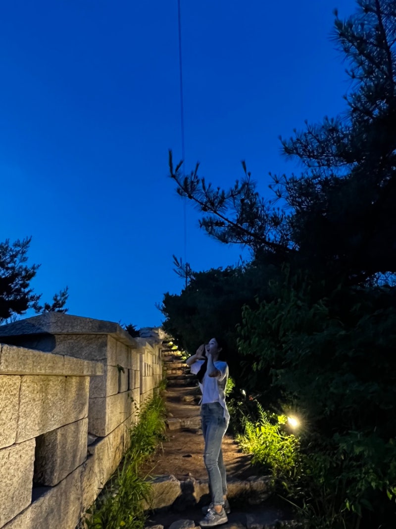 서울 초보 등산 코스 야경 추천 경복궁역 인왕산 정상 가는길 둘레길 지도 범바위 야간등산 시간 네이버 블로그
