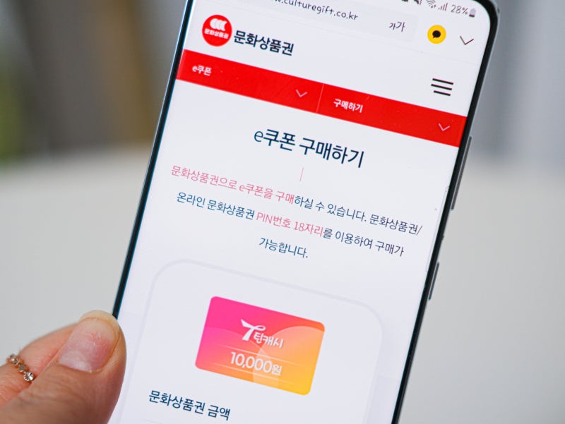 문화상품권 틴캐시로 전환하는 방법 문상사용처 확인 네이버 블로그