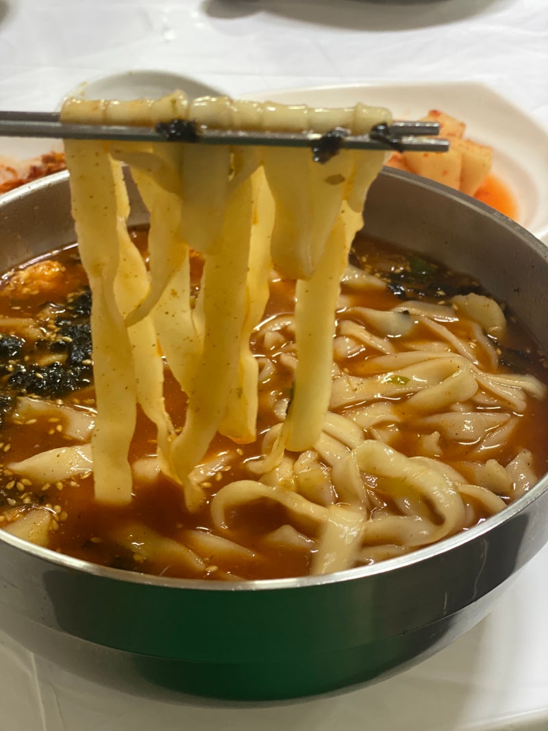 비오는날 가기 좋은 강릉 매콤한 장칼국수맛집 안목바다식당 네이버 블로그