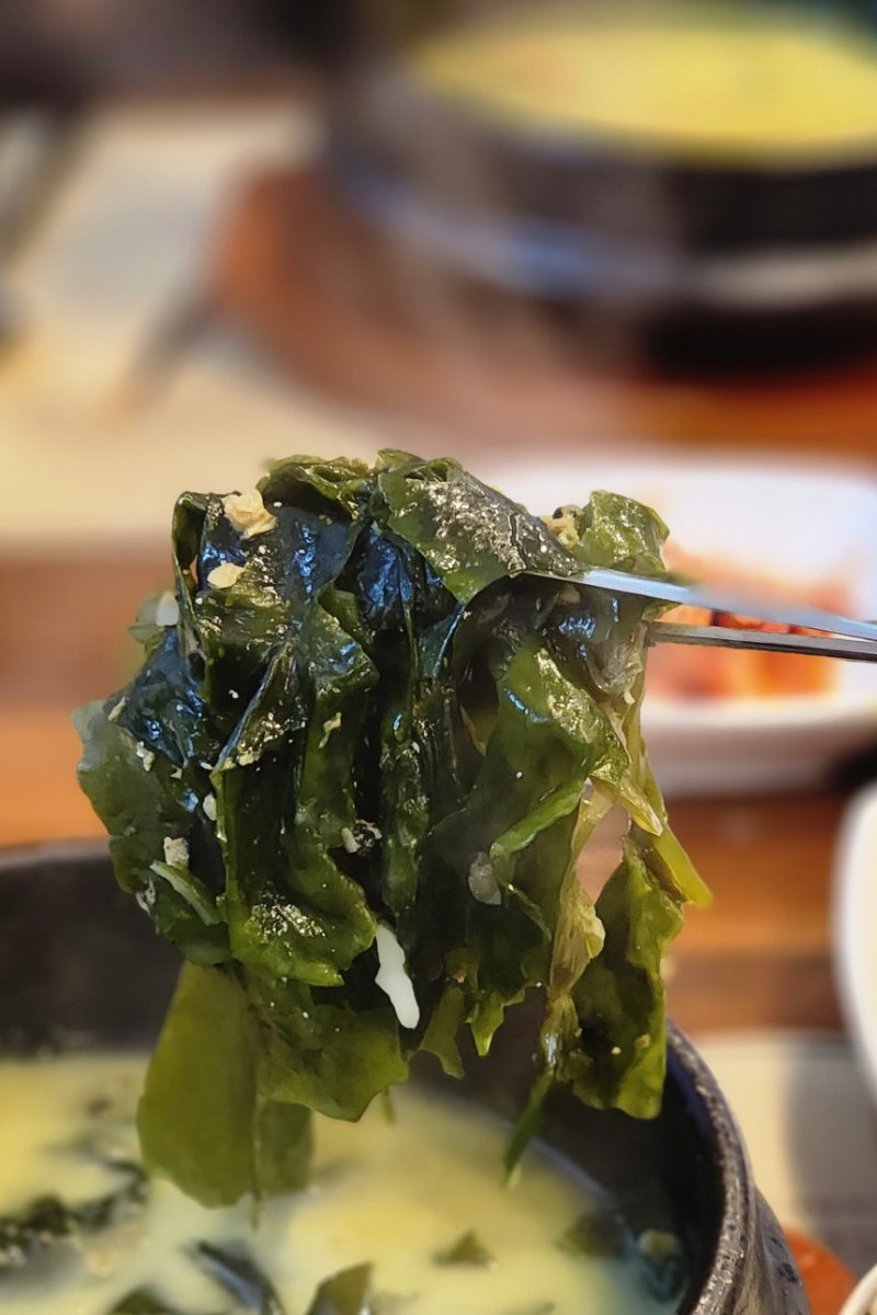 맛집 미끌 미끌 장마엔 이색 미역 마곡동 한식 맛집 청담 미역 마곡점으로 회복하러 출동☔️☔️☔️ 네이버 블로그