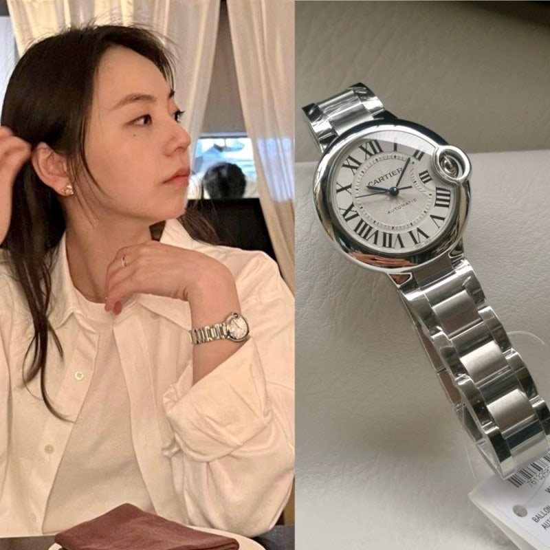 까르띠에 시계 발롱블루 가격 연예인 착샷 소희 지수 설현 등 네이버 블로그