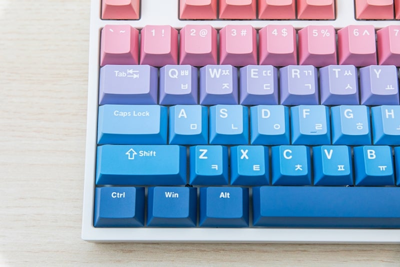 콕스 그라데이션키보드 CK87 GD 황축 텐키리스키보드 추천 : 네이버 블로그
