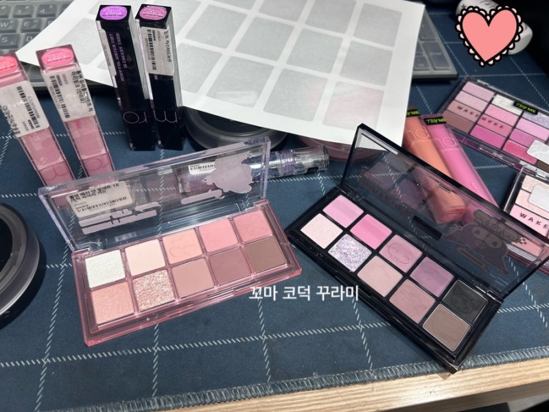 7월 롬앤 신상 엿보기 쿠로미x마이멜로디 산리오 콜라보 네이버 블로그