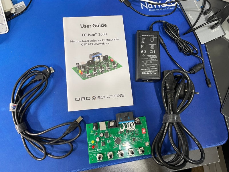 ECUsim 2000, OBD-II ECU Simulator : 네이버 블로그