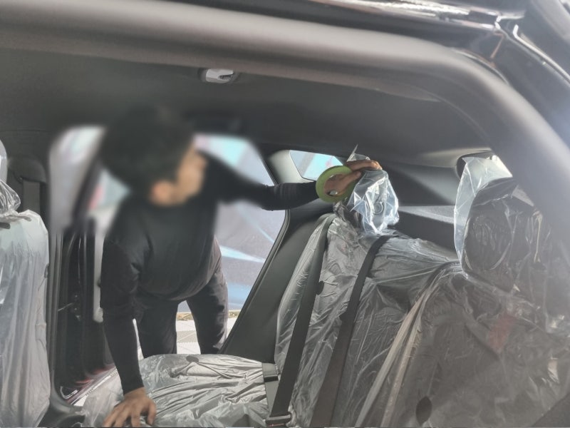 쉐보레 트랙스 신차패키지 크로스오버 하버캠프 썬팅 시공 네이버 블로그