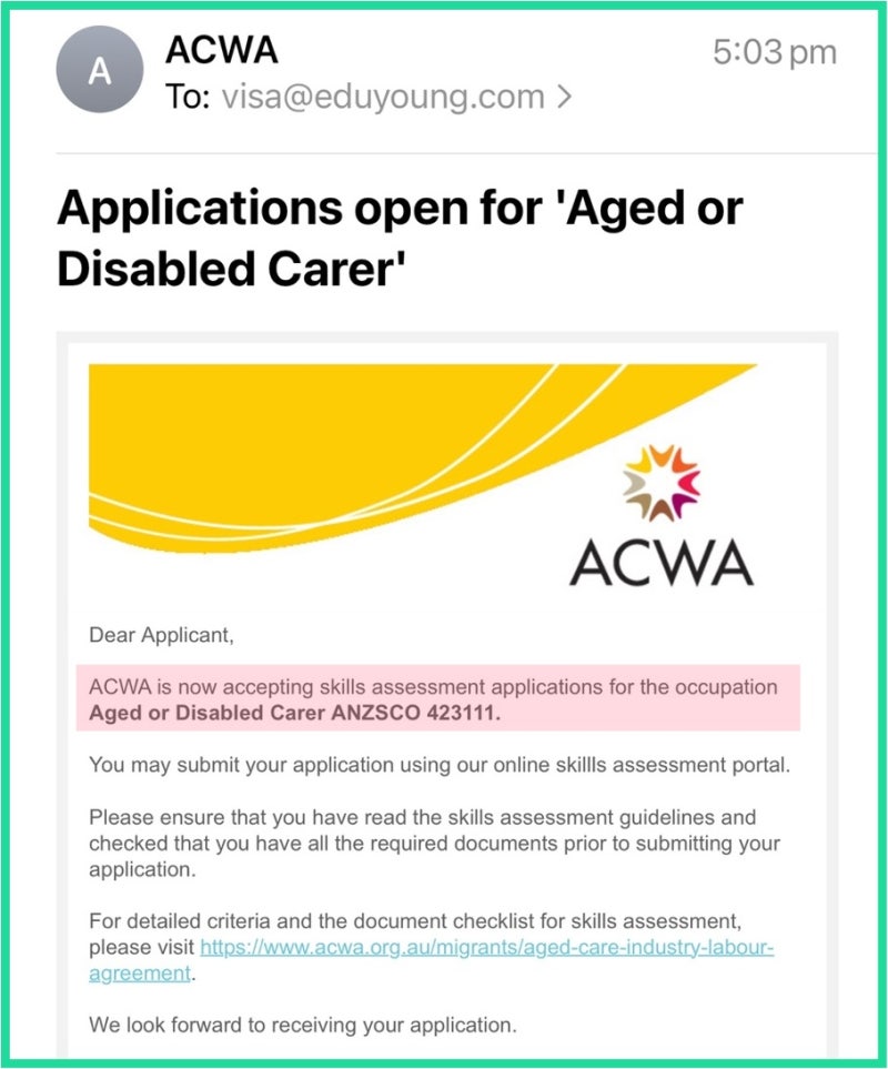 노인복지 Aged Care (에이지드 케어) - ACWA 기술심사 조건 드디어 발표 (2023년 6월 13일 최신 자료 ...