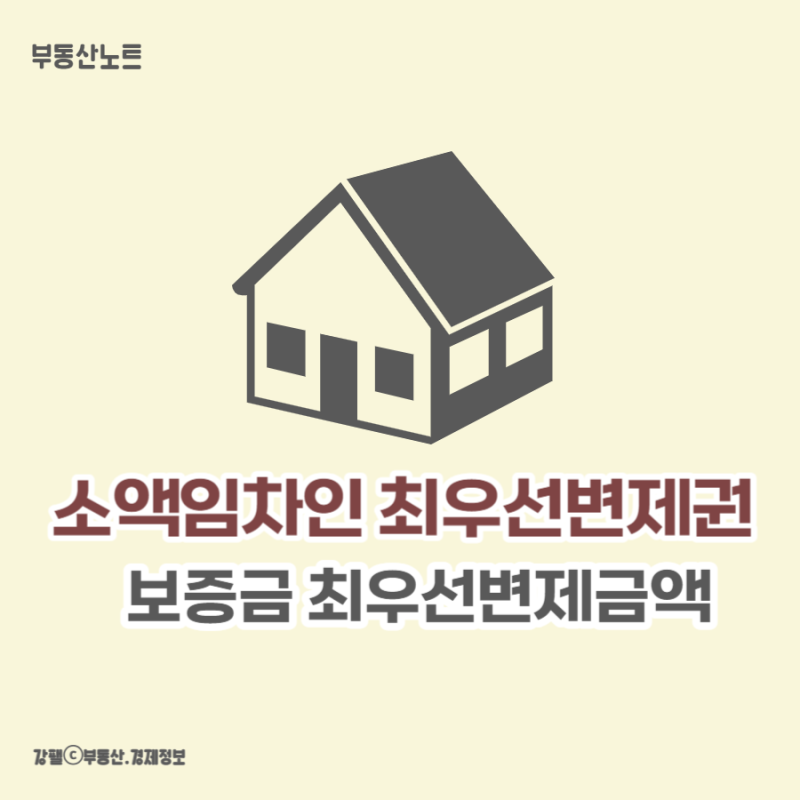 소액임차인 최우선변제권 뜻 월세 보증금 최우선 변제금액 네이버 블로그