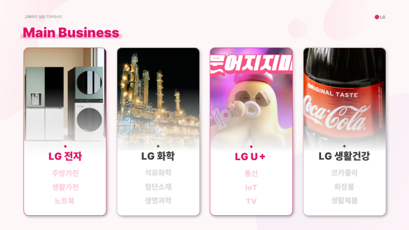 엘지lg Ppt템플릿 고독하지않은 디자이너즈 네이버 블로그