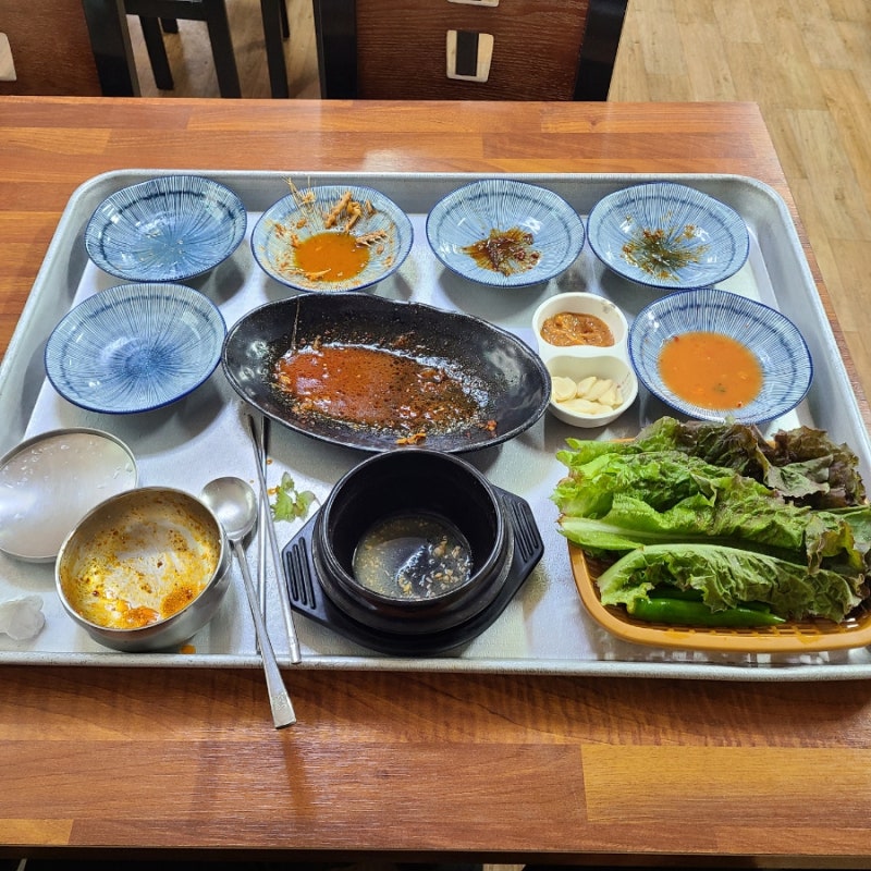 울산 남구 신정동 행복한밥상 내돈내산솔직후기 구성 좋은 가성비 백반집 네이버 블로그