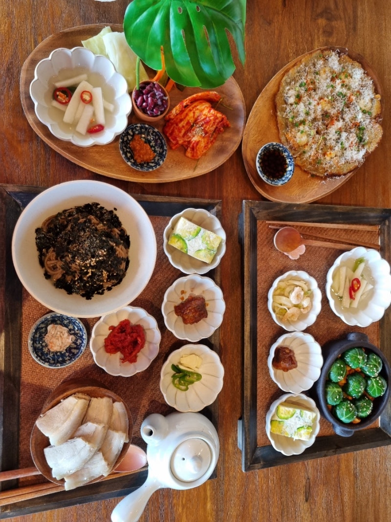 영종도 구읍뱃터 바다앞 테이블 플레이팅이 👍👍👍 자연도 소금빵 네이버 블로그