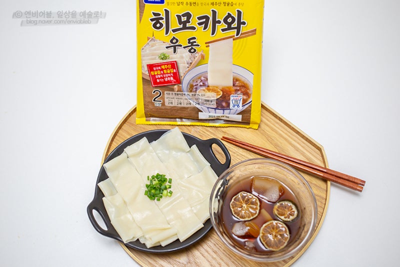 오뚜기 히모카와우동 쫄깃탱글 여름별미 납작우동 상큼한 청귤향 네이버 블로그