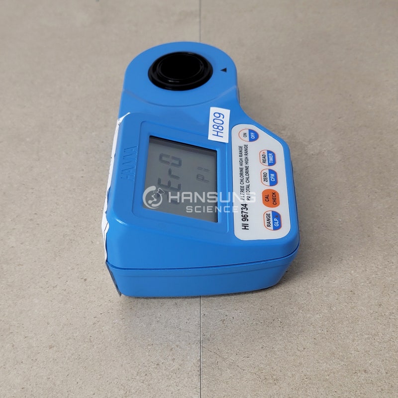 Hanna HI 96734 Free & Total Chlorine High Range Portable Photometer ...