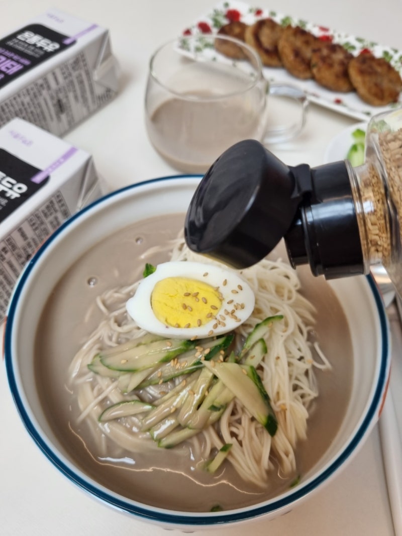 2023 07 04today달지않은 대용량 온통두유 서리태 통두유로 콩국수 만들기 네이버 블로그