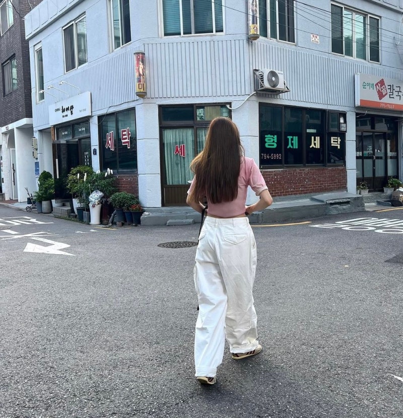 여름 카고바지 추천 및 여자 카고팬츠 코디 르세라핌 이효리 네이버 블로그