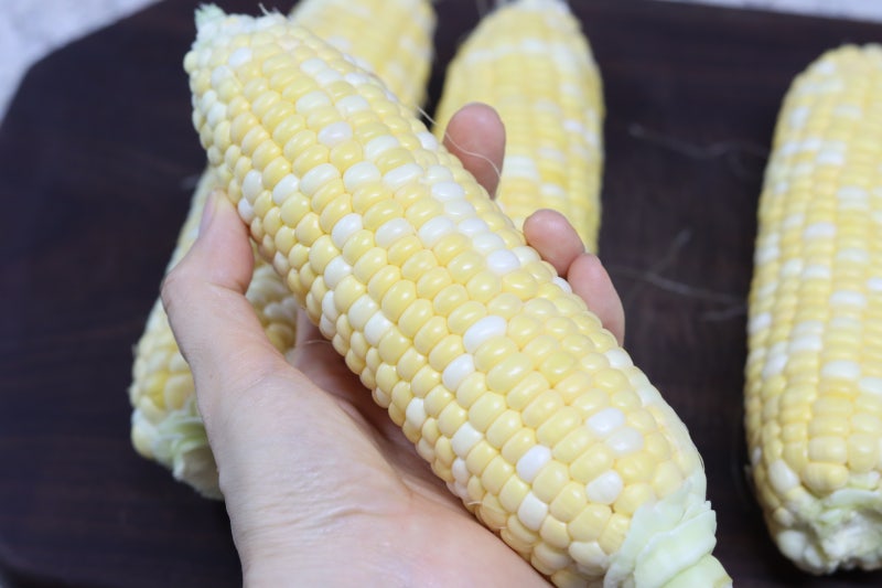 초당옥수수 찌는법 전자레인지 찌기 에어프라이어 초당옥수수 먹는법 네이버 블로그