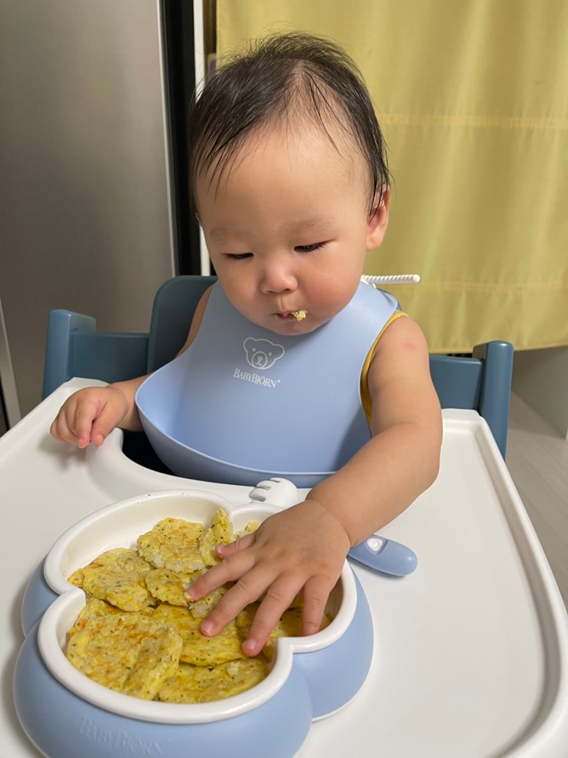 이유식 거부 밥태기가 온 11개월 아기 밥전 해주기 네이버 블로그