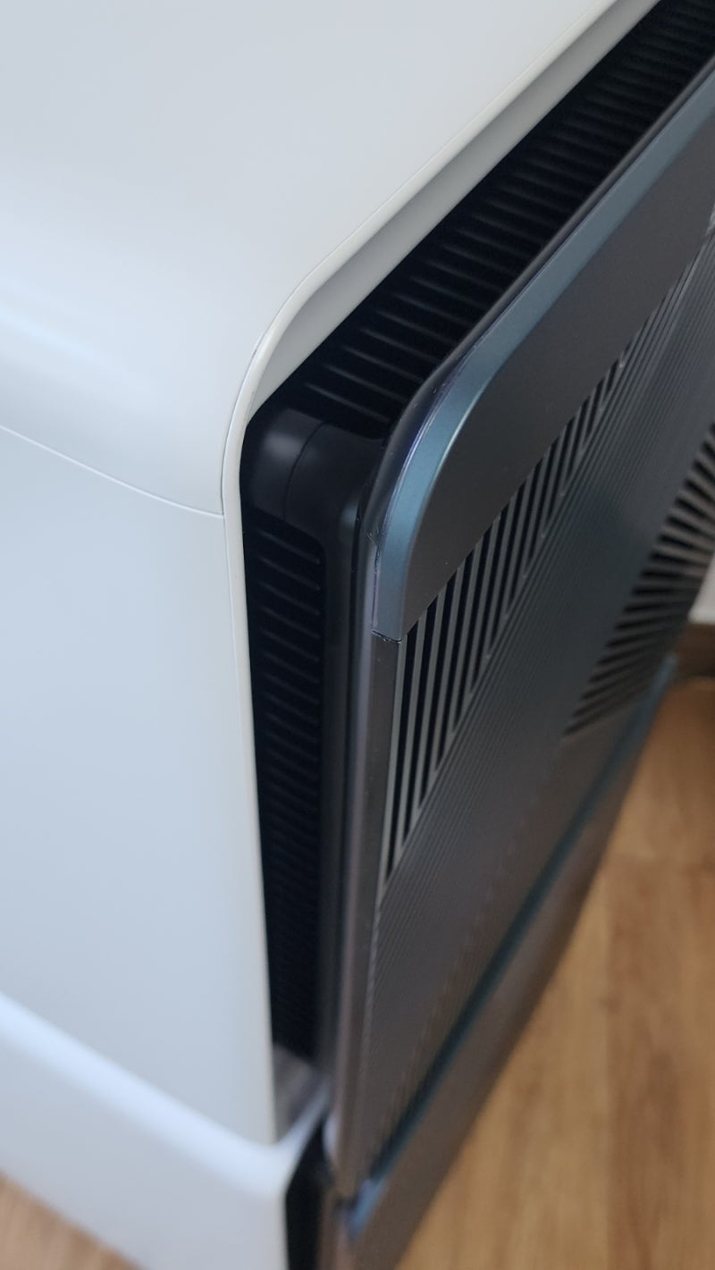 삼성 비스포크 큐브에어 공기청정기 ax9500 스펙 개봉 & 사용 후기 : 네이버 블로그