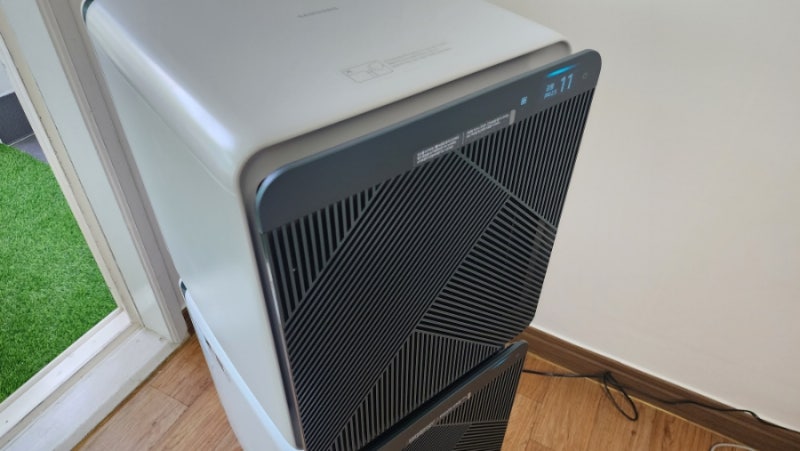 삼성 비스포크 큐브에어 공기청정기 ax9500 스펙 개봉 & 사용 후기 : 네이버 블로그