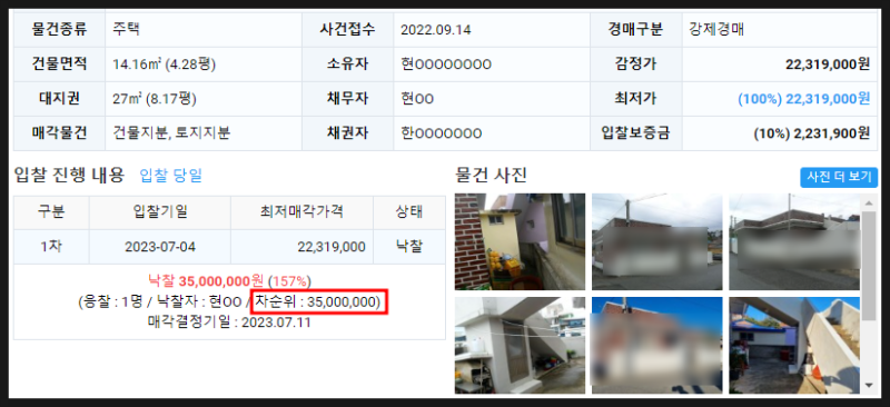 부동산 지분경매 공유자 우선매수 신청에 의한 낙찰 후기 네이버 블로그
