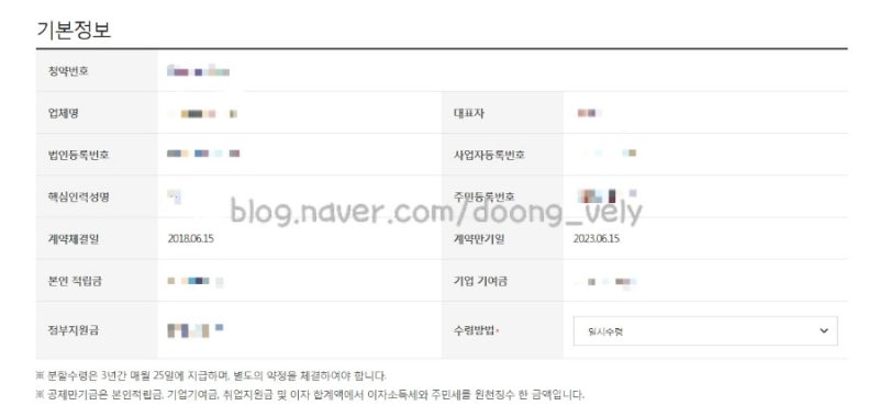 내일채움공제 And 청년재직자 내일채움공제 만기수령시 신청방법 네이버 블로그