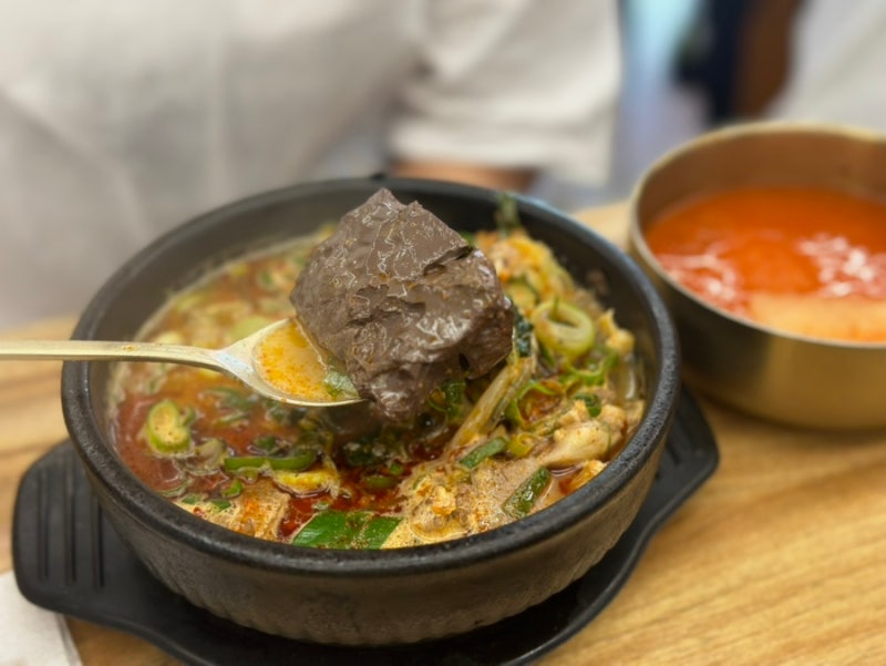 얼큰한 해장국이 있는 청량리 경동시장 맛집 제주미향해장 네이버 블로그