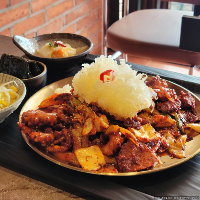 부산맛집 낙불집 해변 바로 앞에서 먹는 광안리 낙지볶음 맛집 네이버 블로그