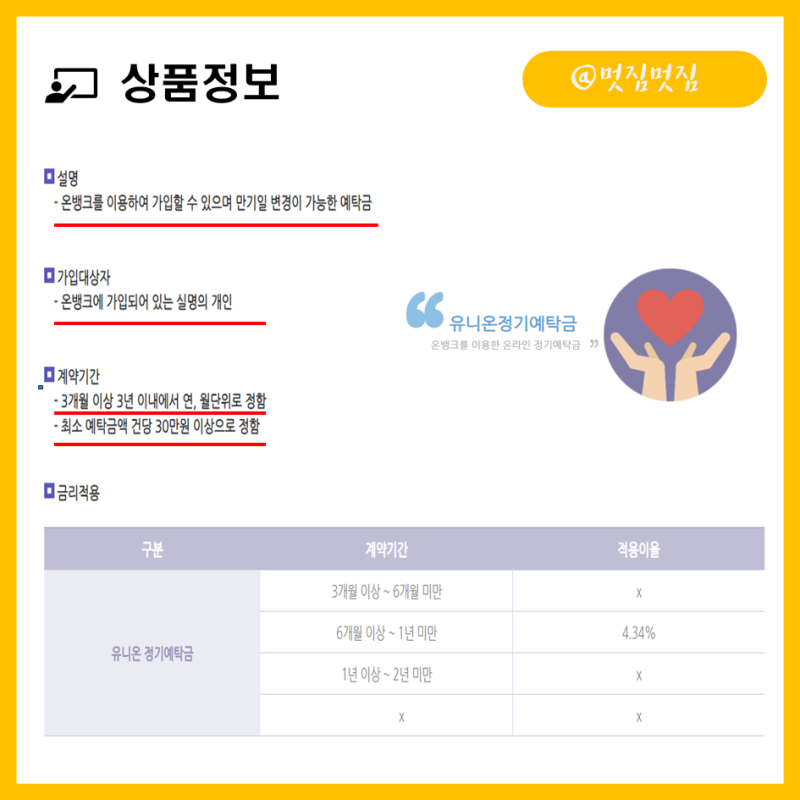 신용협동조합중앙회 유니온정기예탁금 금리혜택 및 가입방법 네이버 블로그