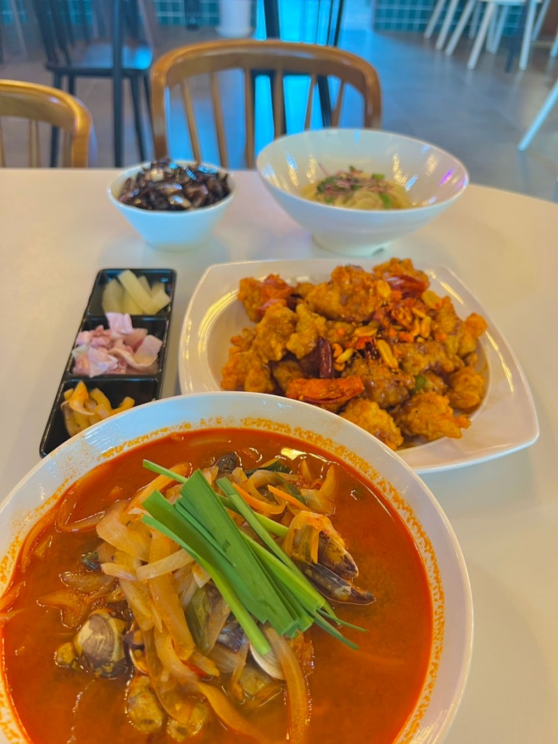 춘천 근화동 공지천 근처 신상 중식 맛집 륭도객잔 네이버 블로그