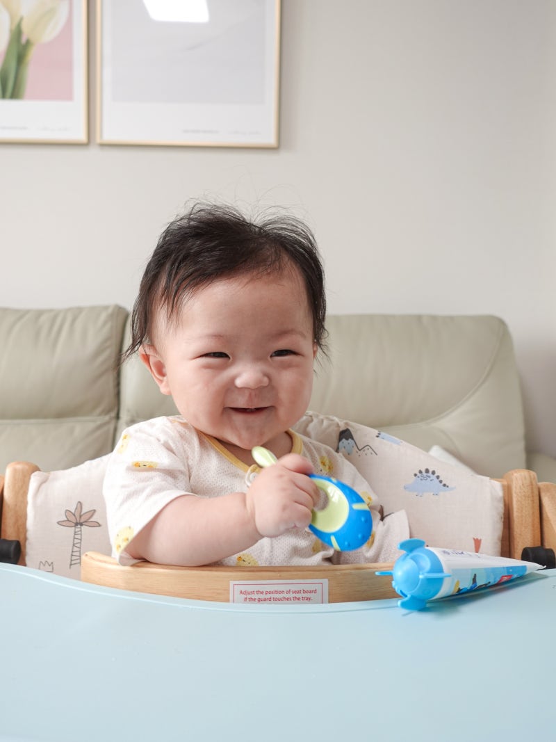 우리 아기 첫 치약 칫솔은 조르단 스텝 1단계 칫솔 2단계 불소 치약으로 결정 네이버 블로그