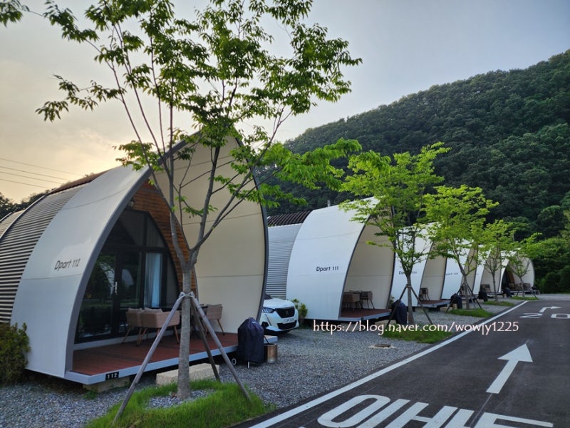 서울 근교 경기도 양평 글램핑 캠핑장 수영장 계곡 있는 디파트글램핑 애견동반 글램핑장 네이버 블로그