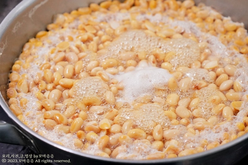 콩국수 콩물 만들기 칼로리 대박집 비법 백태 콩국수 만드는법 콩삶기 여름별미 콩국수면 네이버 블로그