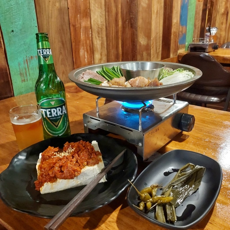부산 수영역술집 구석 곰탕전골이 일품인 광안동곱창거리근처 민락동술집추천 네이버 블로그
