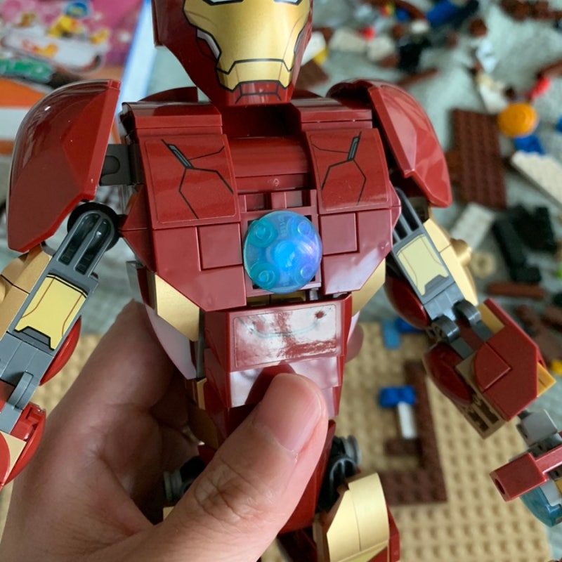 lego 76206 레고 76206 마블 레고 아이언맨 피규어 조립후기 : 네이버 블로그