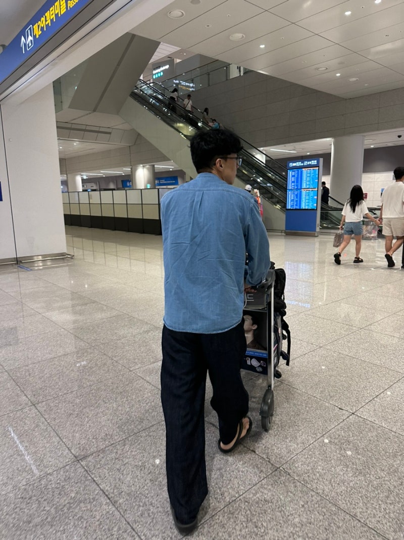 2023년 7월 대만 가는 중 인천공항 자동출입국심사 미성년자자동출입국심사 자동출입국심사등록센터 인천공항발렛주차