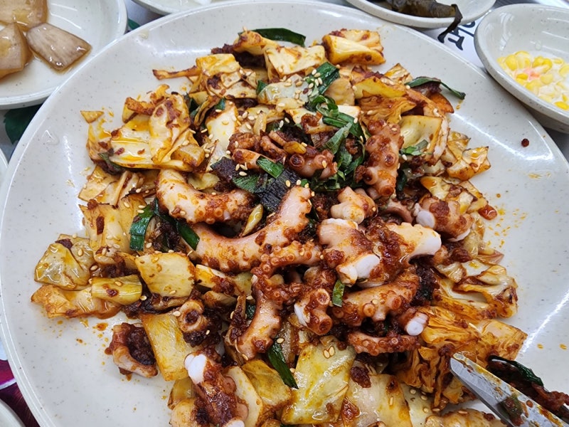 예천 낙지 맛집 오봉집 도청신도시점에서 낙지와 보쌈 막국수에 쏘맥 네이버 블로그