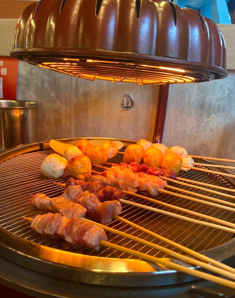 대림역 무한리필 양꼬치 아향부 불타는 꼬치마을 방문 네이버 블로그