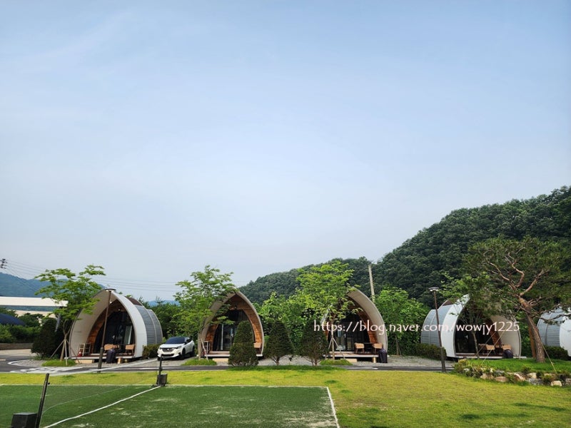 서울 근교 경기도 양평 글램핑 캠핑장 수영장 계곡 있는 디파트글램핑 애견동반 글램핑장 네이버 블로그