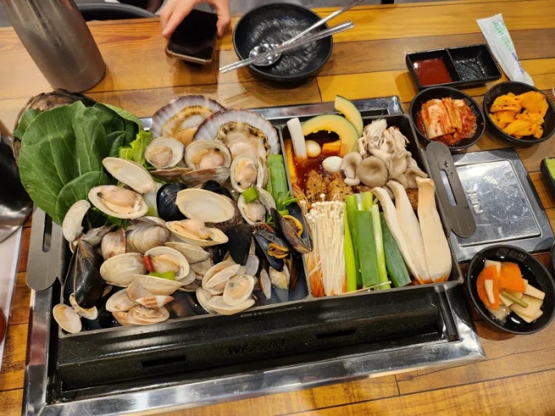 검단신도시 맛집 추천 신선한 조개찜 매콤한 갈비찜에 반하고온 위찜 검단아라점 회식장소 추천 네이버 블로그