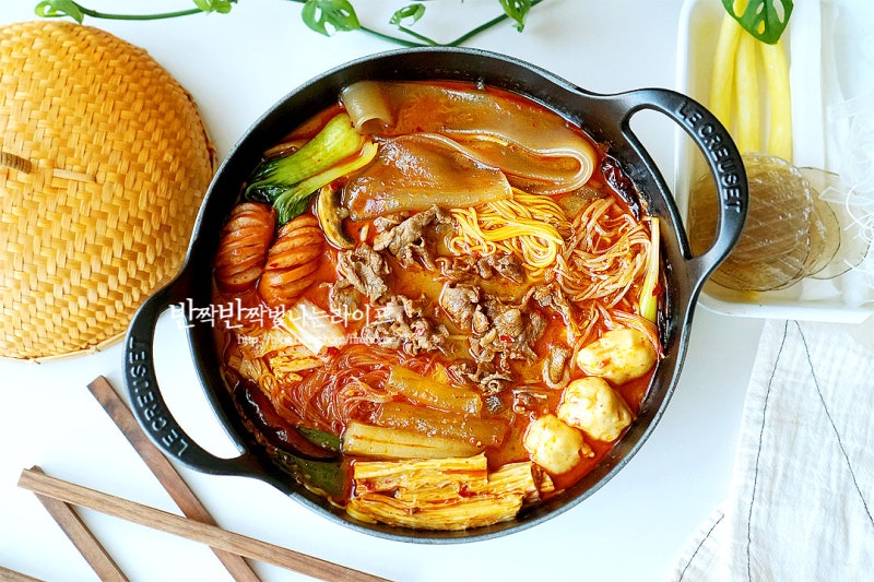 마라탕 재료 소스 마라탕 만들기 중국당면 푸주 불리기 네이버 블로그