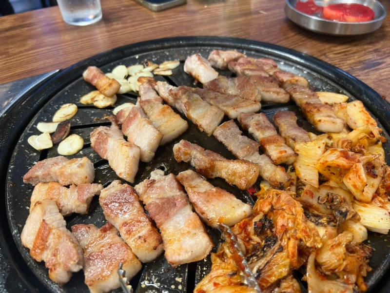 하남감일맛집 재방문한 누렁이한우정육식당 감일 삼겹살 맛집 네이버 블로그