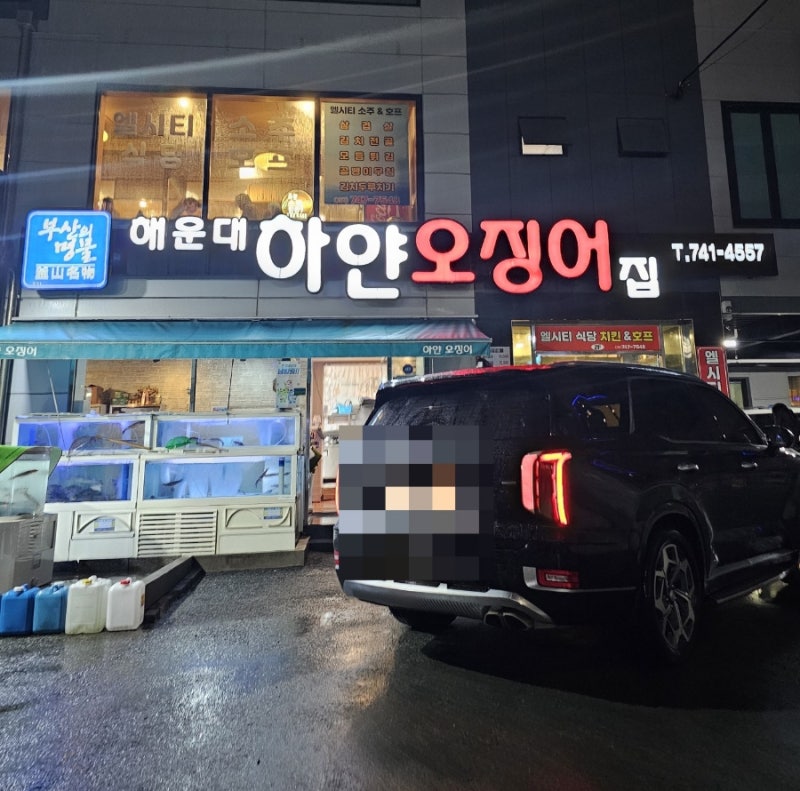 유니의끄적끄적 부산 해운대하얀오징어집 해운 맛집 오징어회🍽 네이버 블로그
