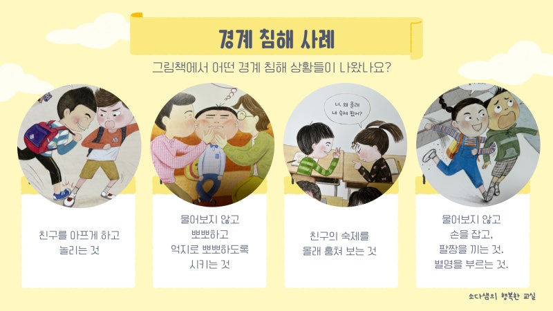 경계존중교육 왜 먼저 물어보지 않니ㅣ그림책 수업ㅣ성교육ㅣ학교폭력예방교육ㅣ인성교육 네이버 블로그