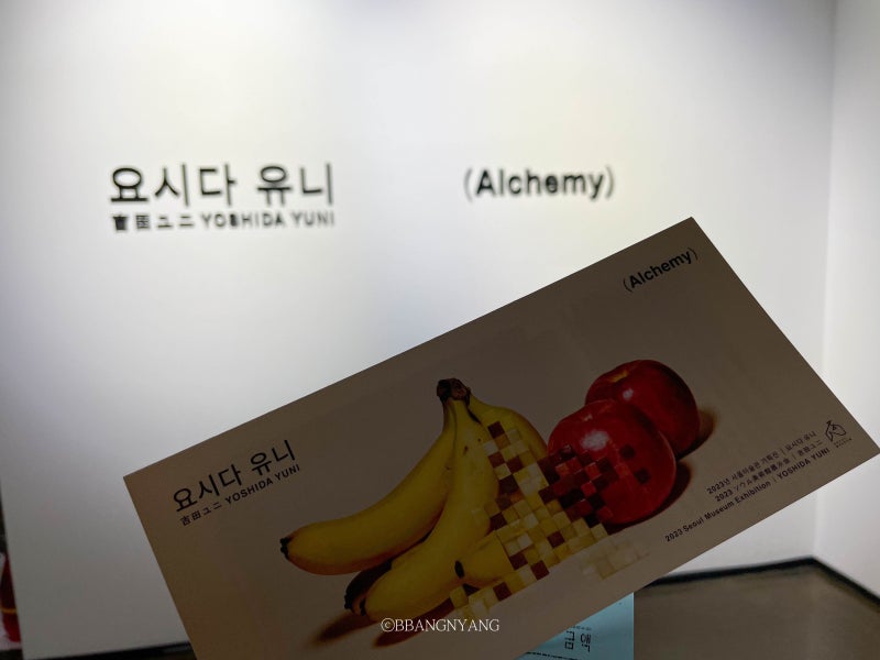 서울 전시회 7월 요시다 유니 개인전 추천 예매 할인 석파정 서울미술관 주차 굿즈 정보 네이버 블로그